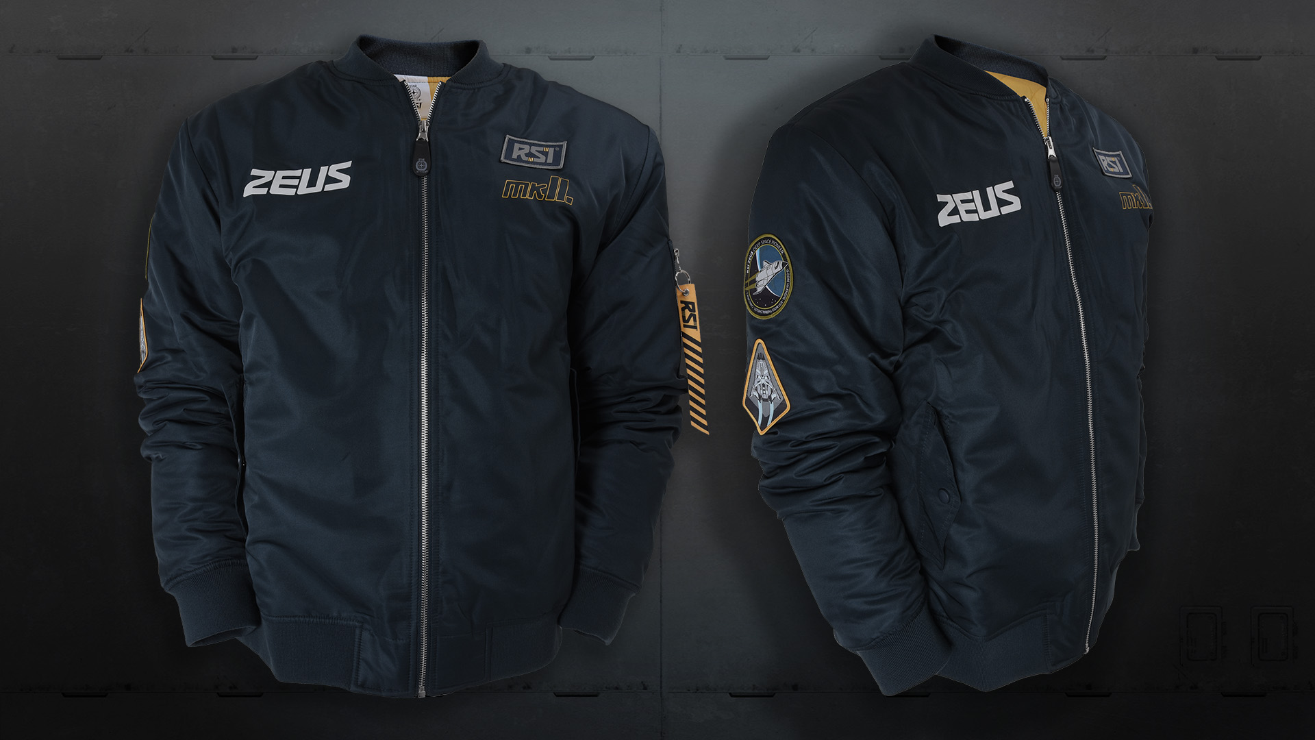 Merchandise - RSI Zeus Bomber Jacket 2XL - Roberts Space Industries ...