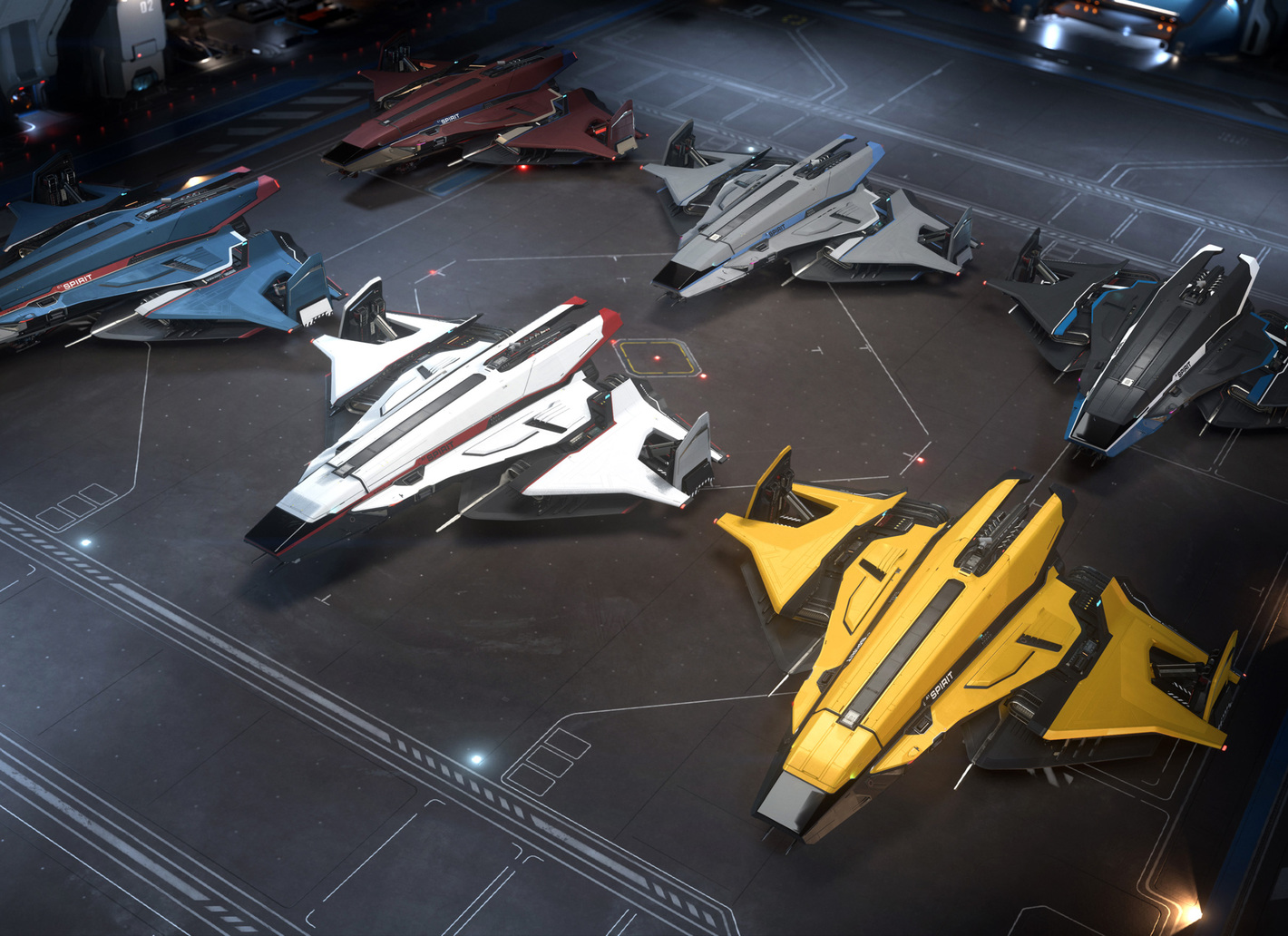 Paints - Spirit - 6 Paint Pack - Roberts Space Industries | Follow the ...