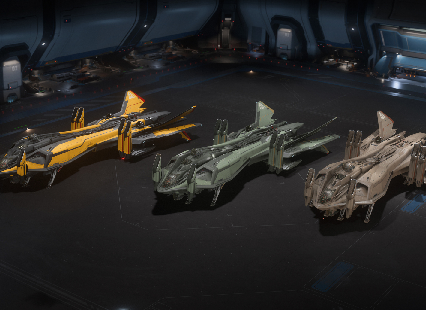 Paints - Retaliator - 3 Paint Pack - Roberts Space Industries | Follow ...