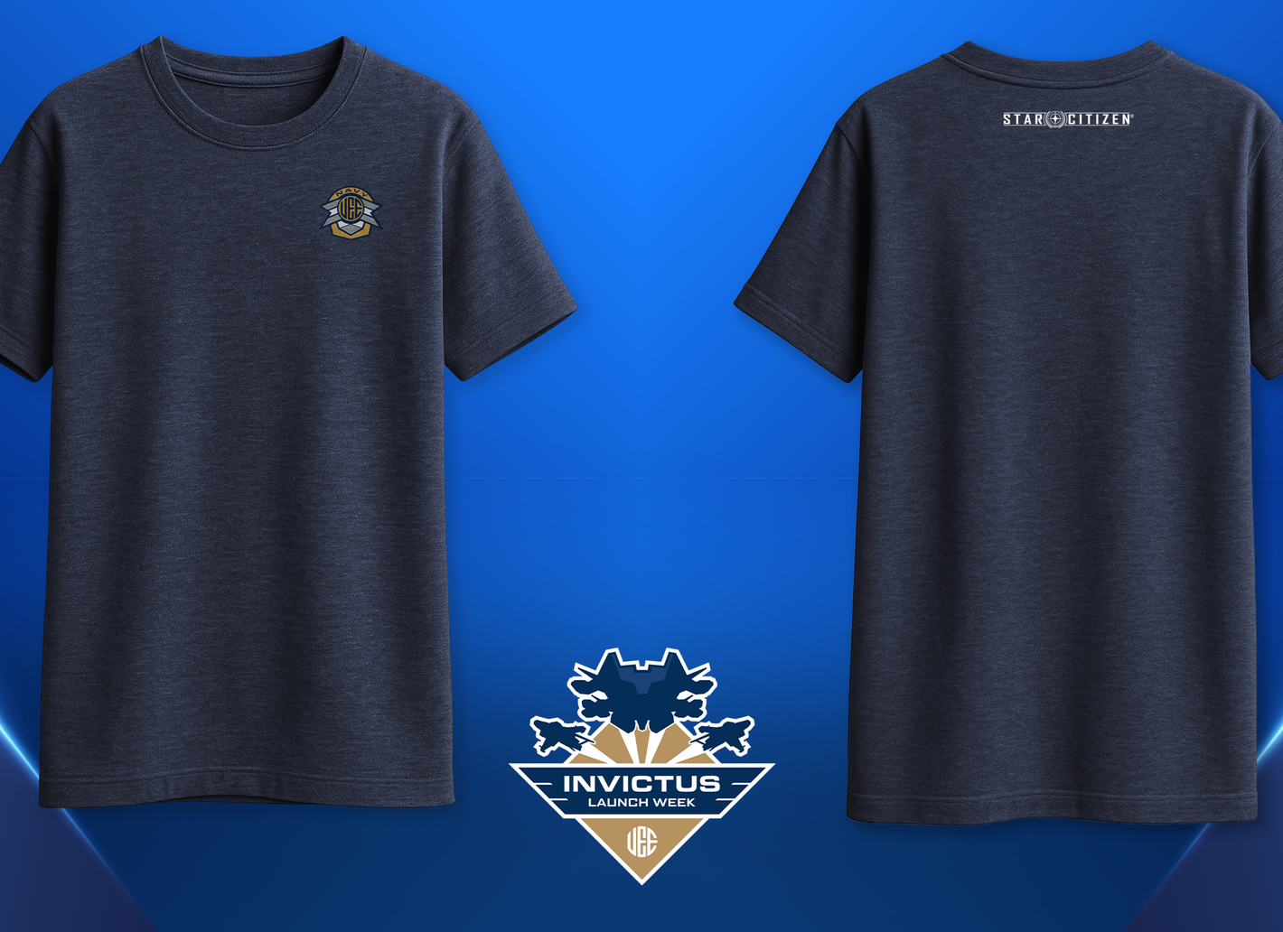 Merchandise - UEE Navy Crewneck T-Shirt S - Roberts Space Industries ...